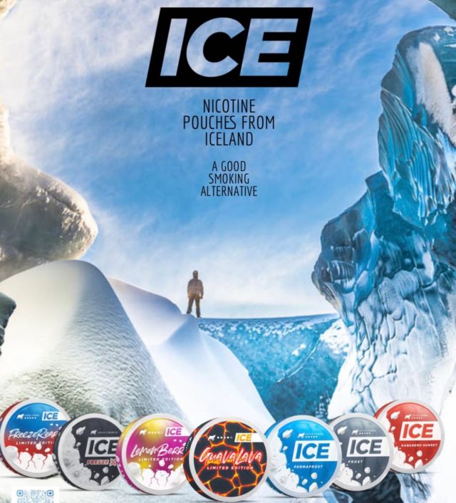 ICE Nicotine Pouches – GS Búllan